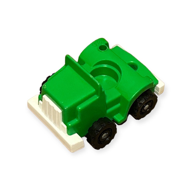 Fisher Price Little People Hauler Truck Rig Green Car Vehicle Vintage ...