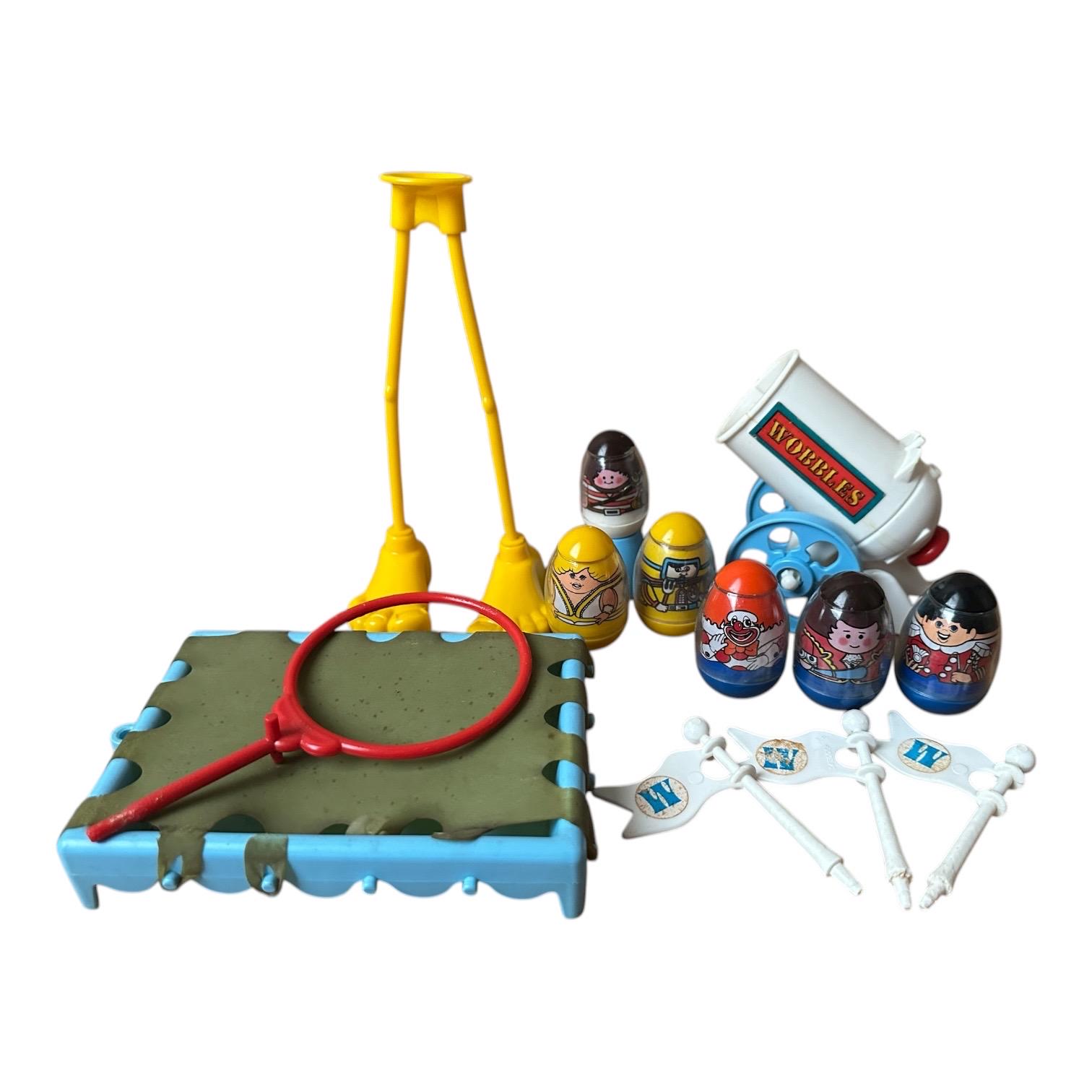 Vintage Playskool Weeble Wobbles Circus Tent Playset | 1970’s Carry ...
