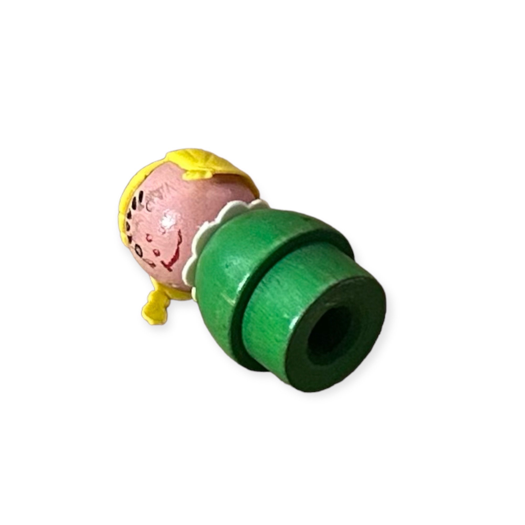Fisher Price Little People Figure Green Girl With Freckles Pigtails ...