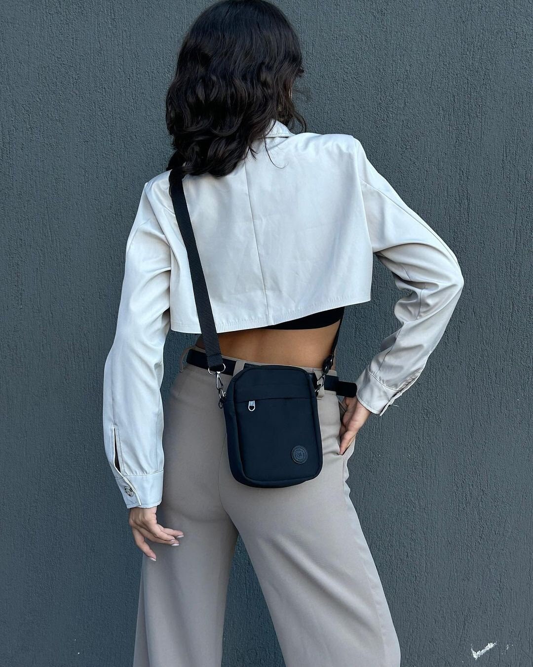 Small Canvas Cotton Crossbody Bags,small Canvas Bag,canvas Purse Mini ...