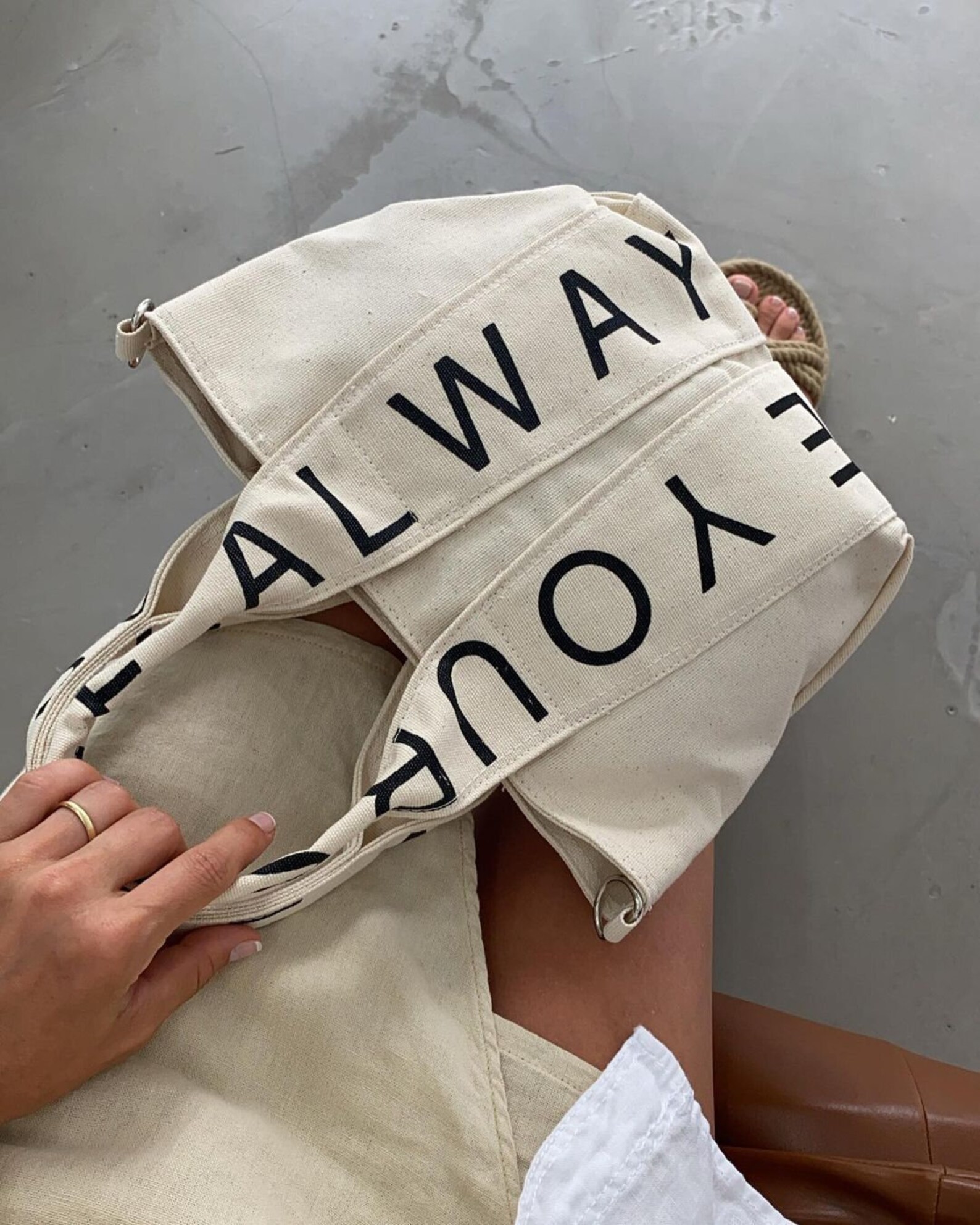 Mini Tote Bag / Tote Bag Canvas / Aesthetic Tote Bag / - Etsy