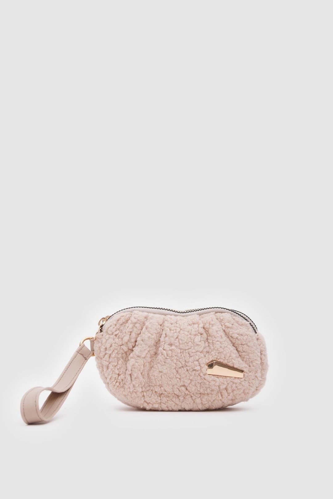 TEDDY MAKEUP BAG Boxy Bag, Travel Skincare Bag, Fluffy Toiletry Bag ...