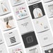 60 Minimalist Instagram Post, Beautiful Grey Social Media Templates ...
