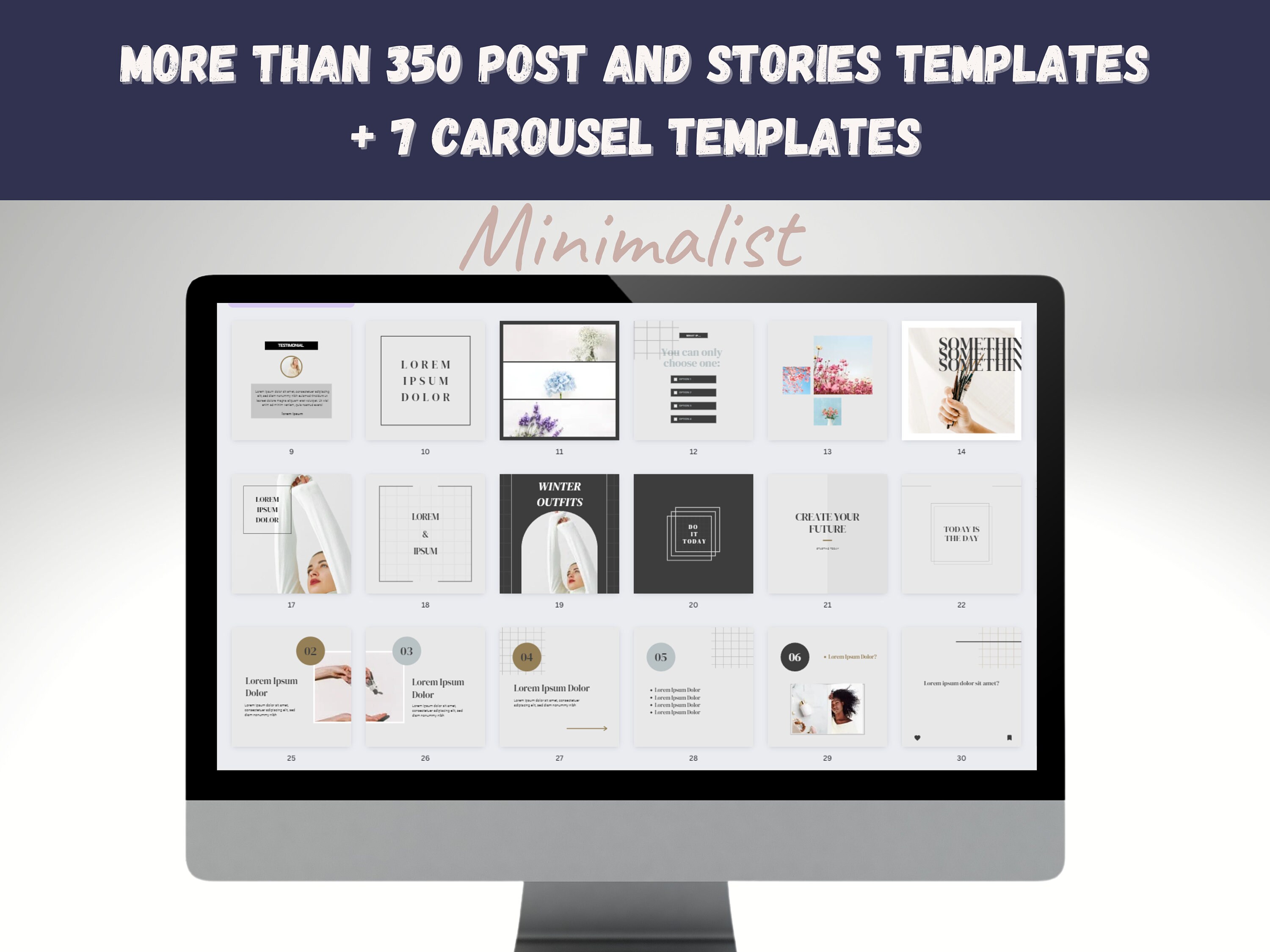 365 Days of Instagram Content Calendar With Engagement Templates ...