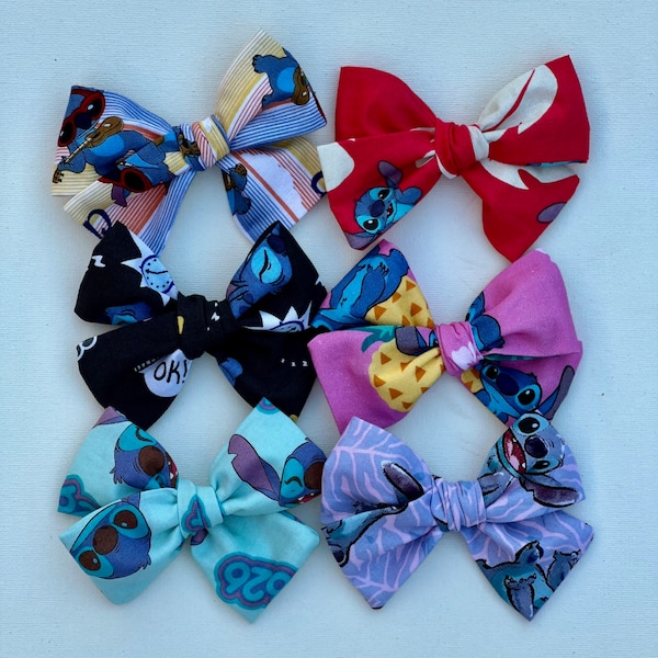 Stitch Hair Accessories - Etsy