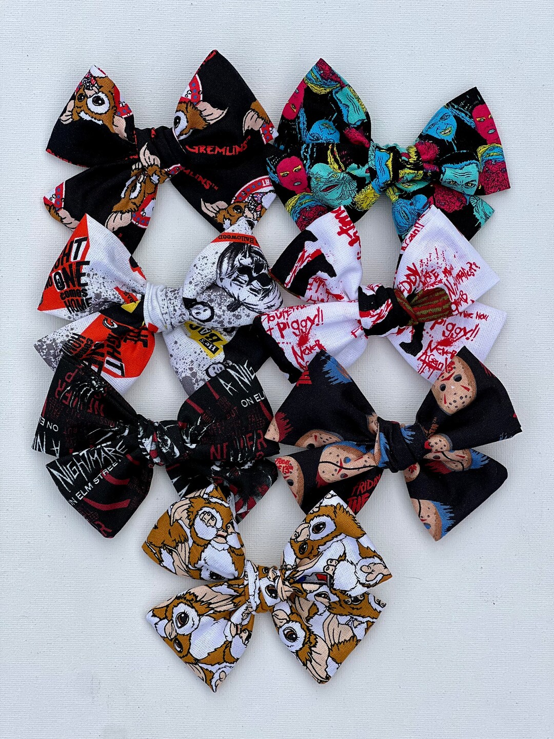 Horror Themed Bows - Etsy