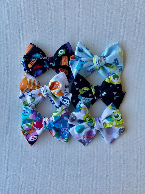 Monster Inc. Bows - Etsy