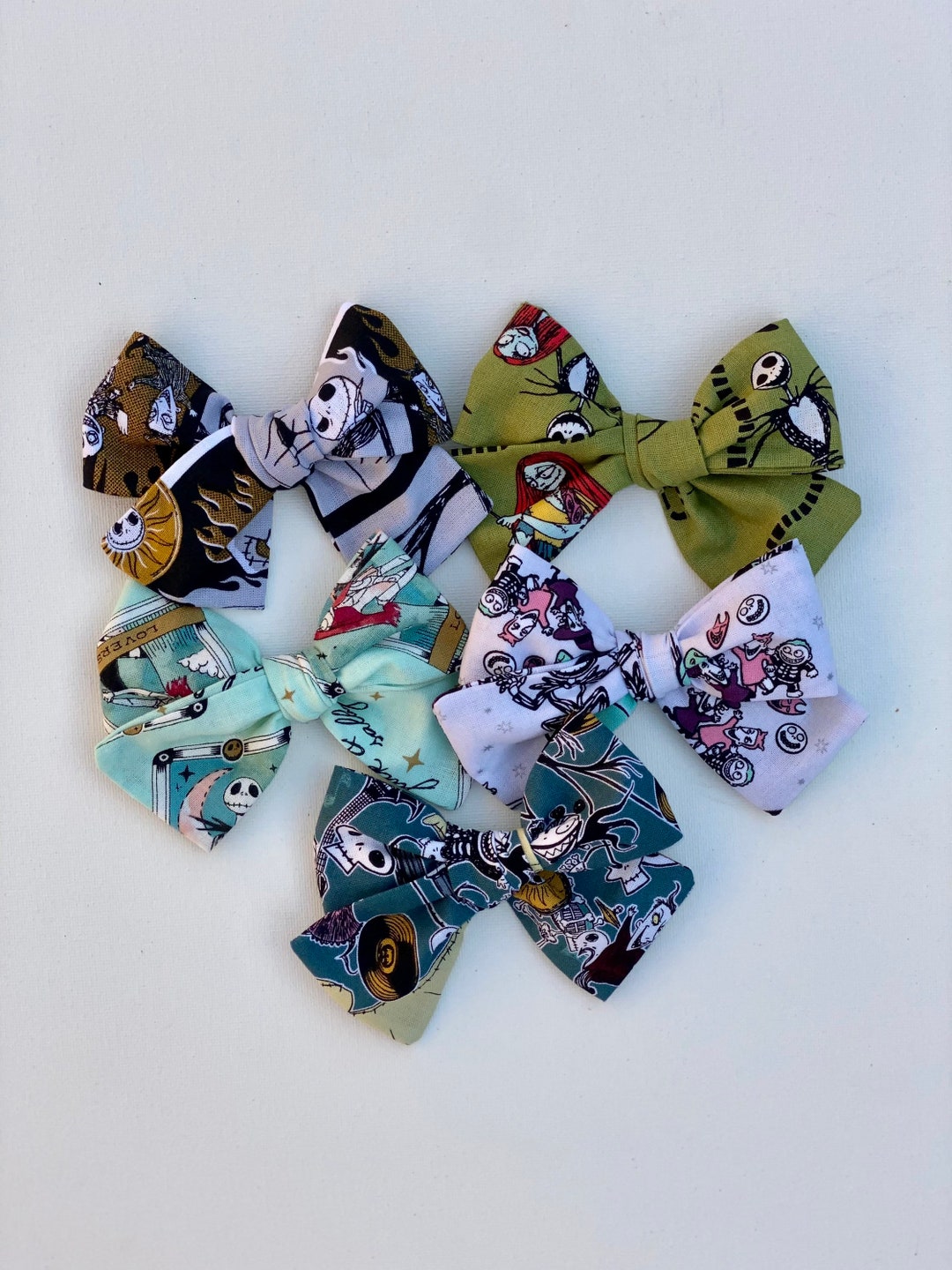 Nightmare Before Christmas Bows - Etsy