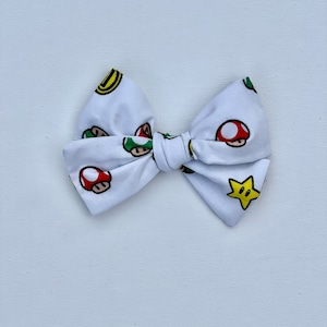 Mario Themed Bows - Etsy