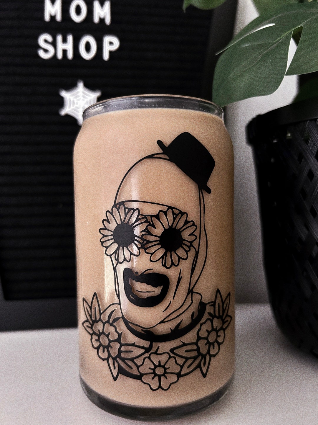 Terrifier Glass Can 16oz - Etsy