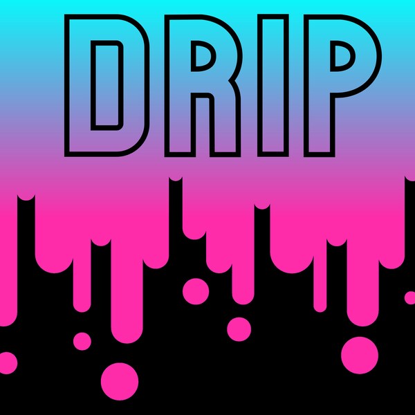 T Shirt Drip Print - Etsy