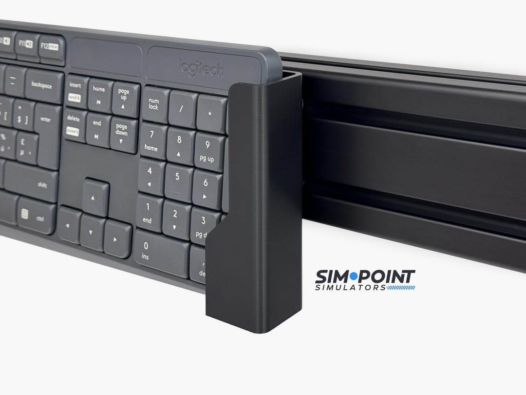 Keyboard Holder for Sim Racing Rig | Simracing Accessory | Easy Slide ...