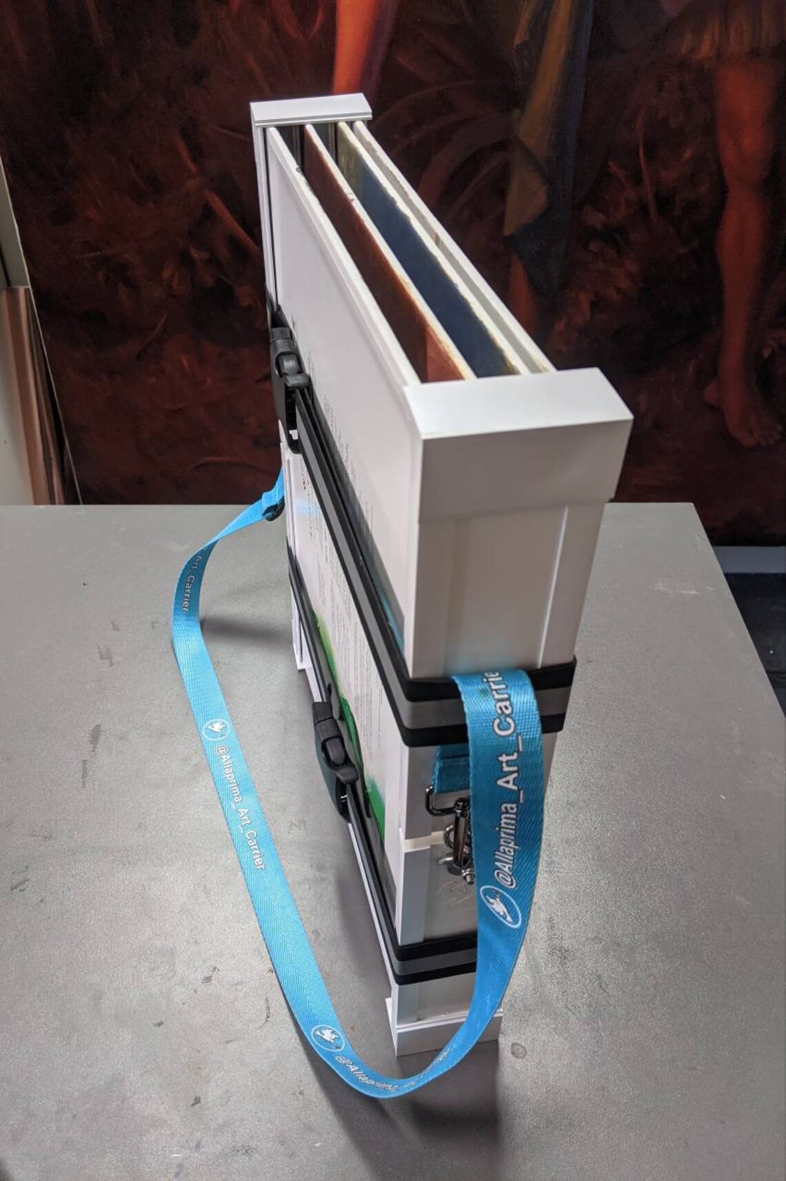 Allaprima Art Big Panel Carrier®. Safely Transport Your Wet Paintings ...