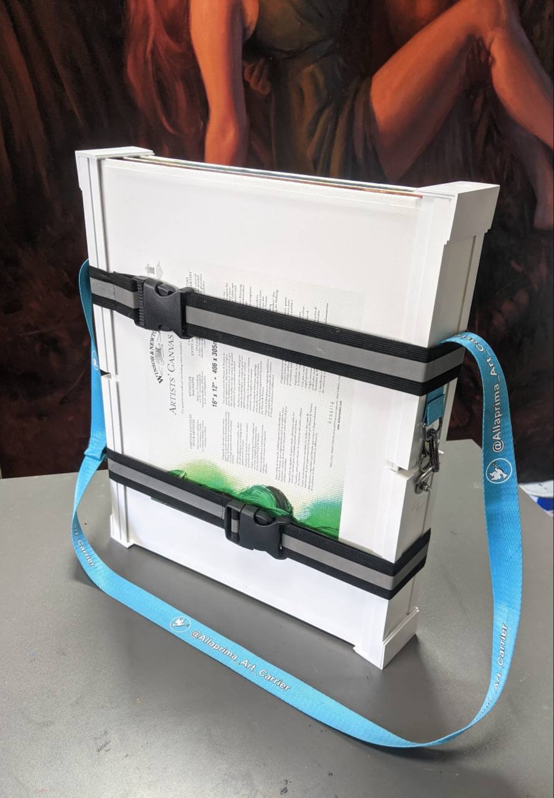 Allaprima Art Big Panel Carrier®. Safely Transport Your Wet Paintings ...