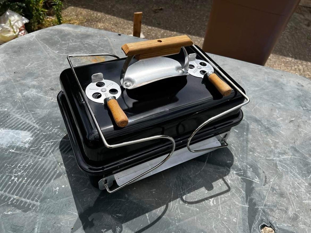 Weber Go Anywhere Wood Handle and Vent Kit - Etsy