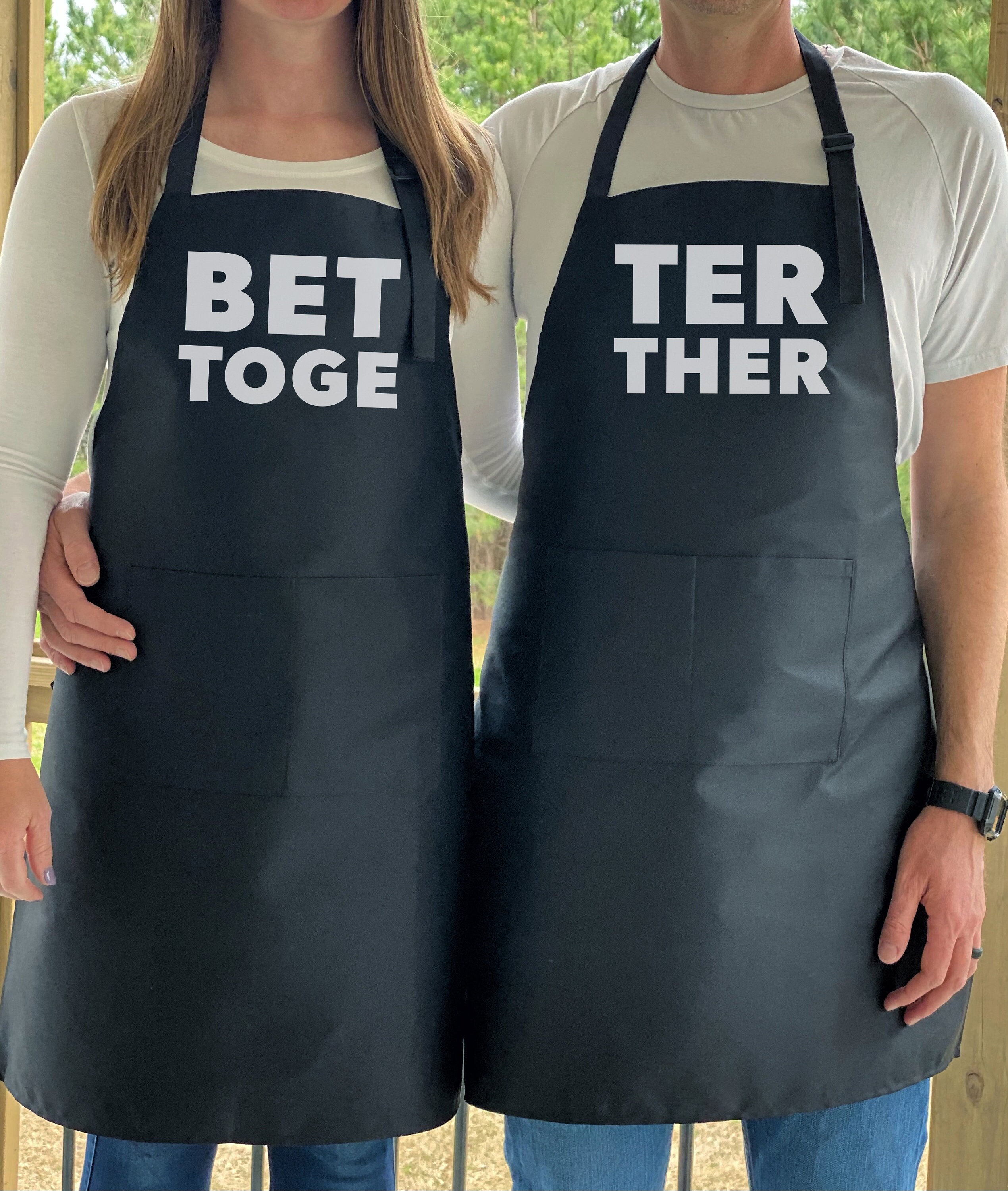 Couples Apron Wedding Gift for Couples Newlywed Gift Gift | Etsy