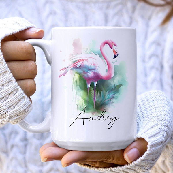 Flamingo Mug - Etsy