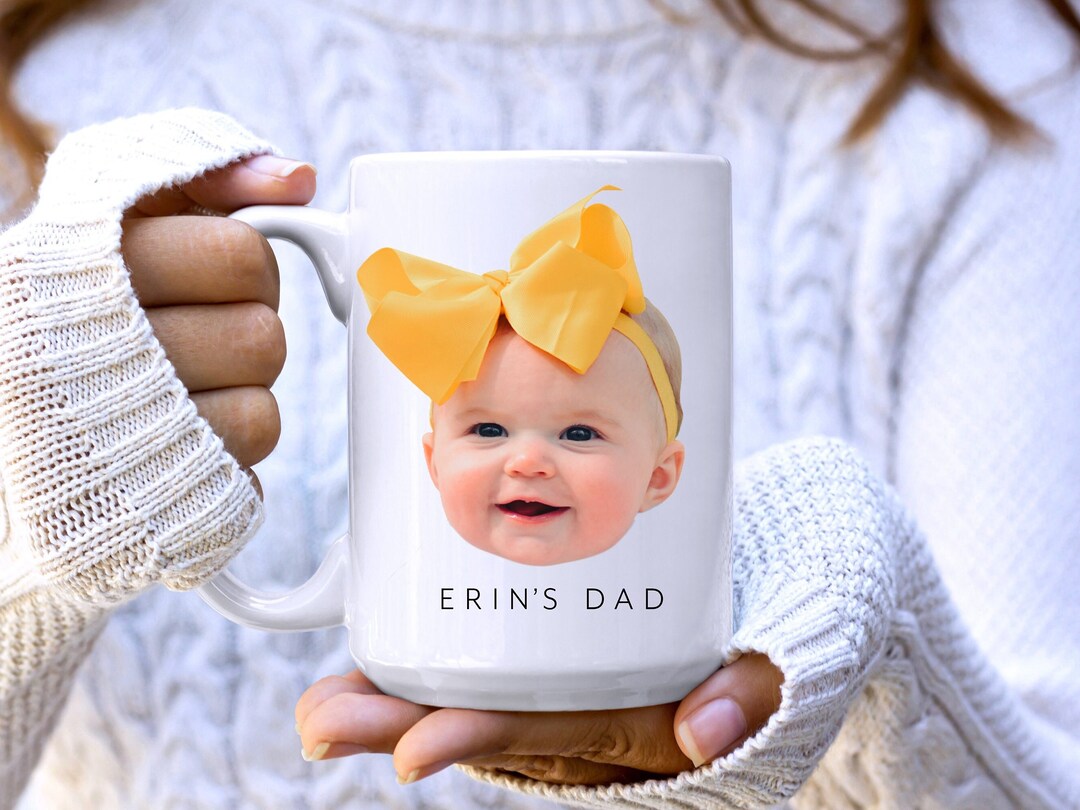 Baby Photo Mug, Baby Photo Mug, Baby Face Gift Mug, Personalized Photo ...