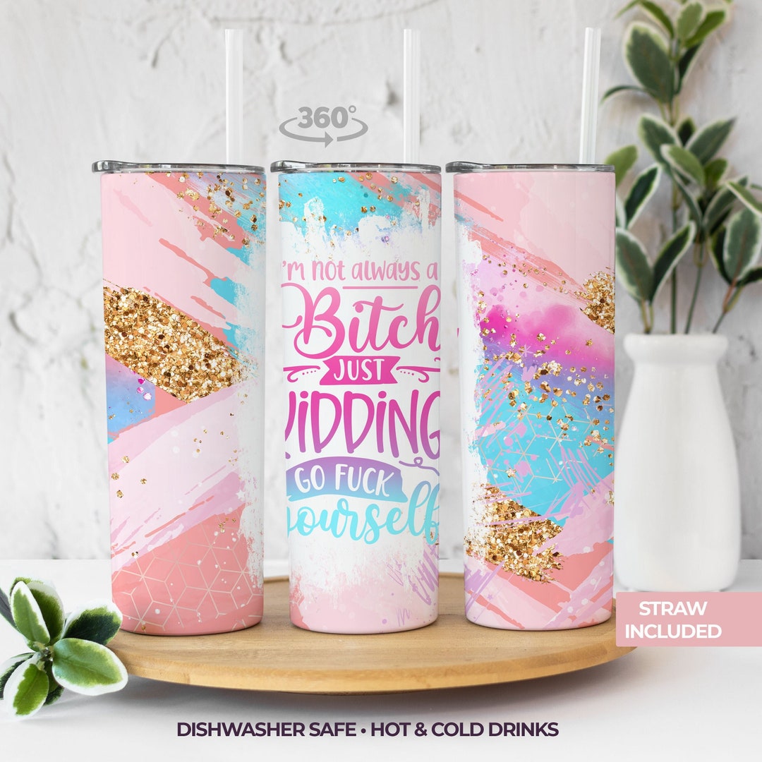 Funny Sarcastic Sweary Tumbler Gift - 20oz Insulated Travel Cup - Etsy