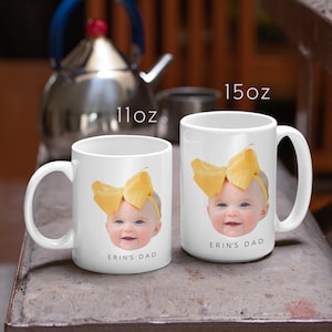 Baby Photo Mug, Baby Photo Mug, Baby Face Gift Mug, Personalized Photo ...