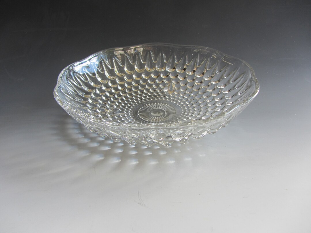 Vintage Glass Dish - Etsy