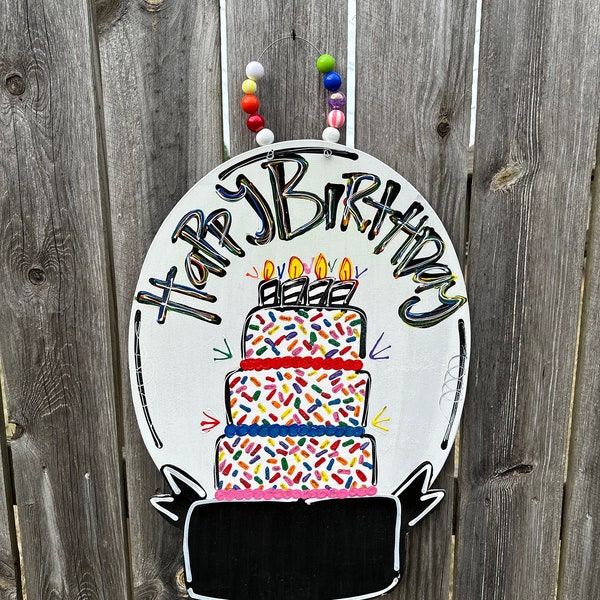 Chalkboard Cake - Etsy