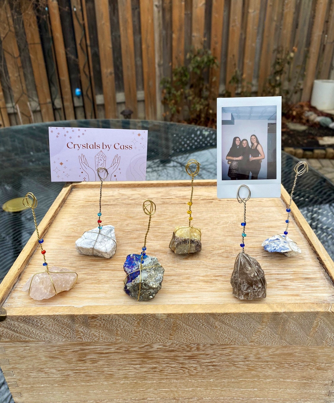 Crystal Photo Holder - Etsy