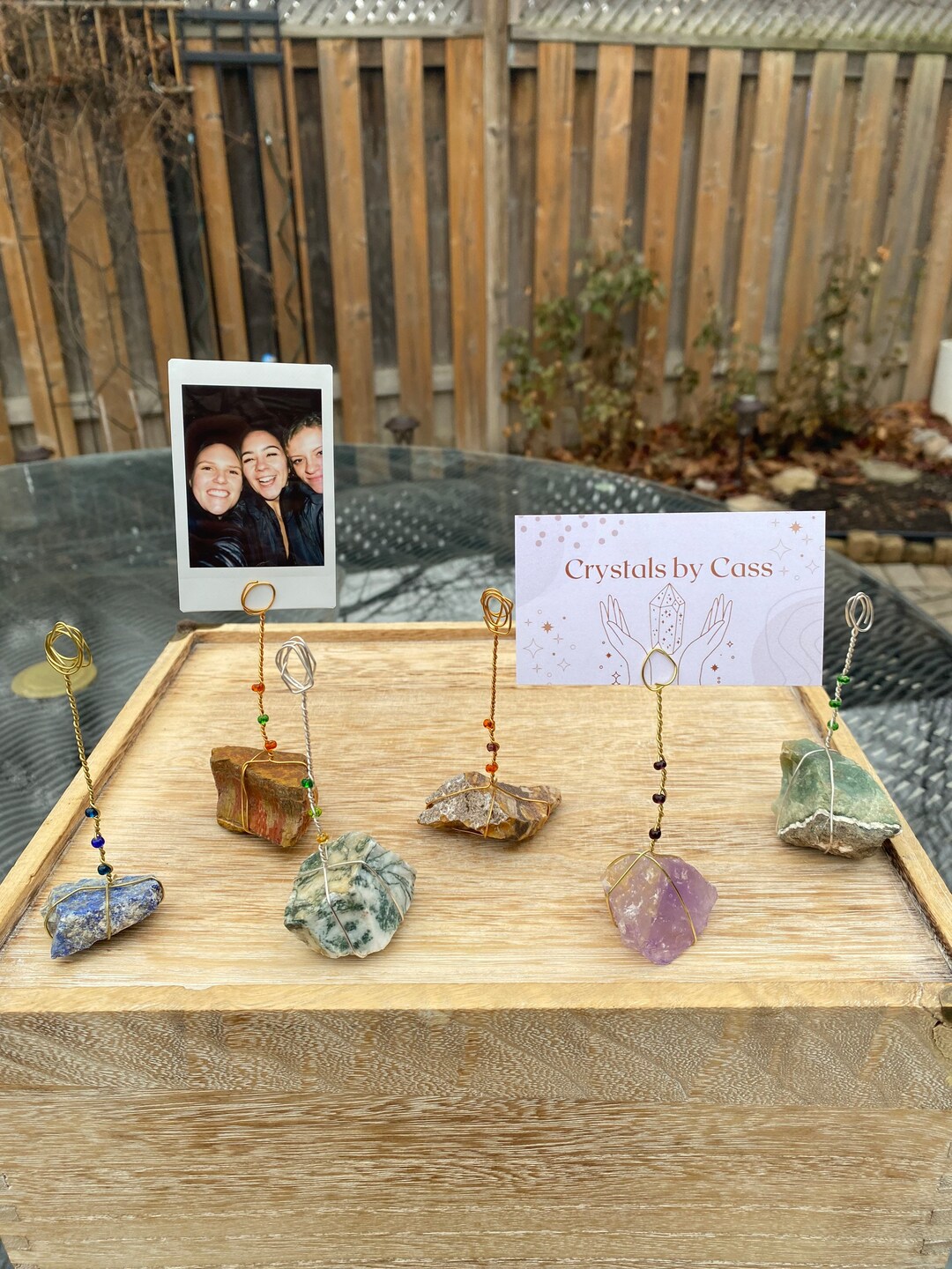 Crystal Photo Holder - Etsy