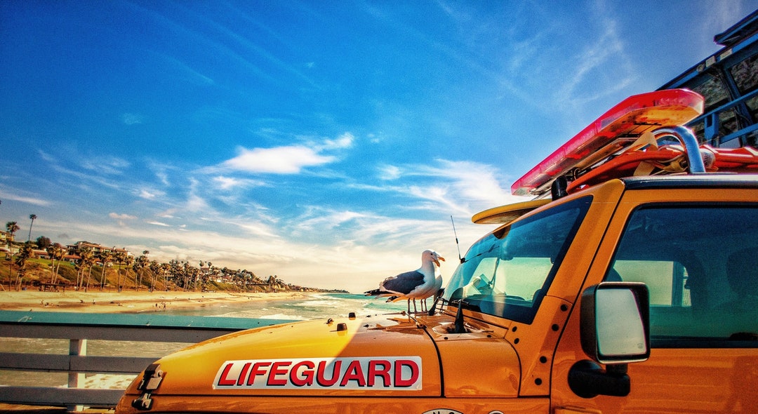 Lifeguard California, Lifeguard Truck on Beach, Lifeguard Los Angeles ...