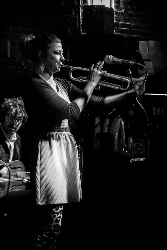 Trumpet Player Black And White Louis Armstrong Playing Trumpet Black