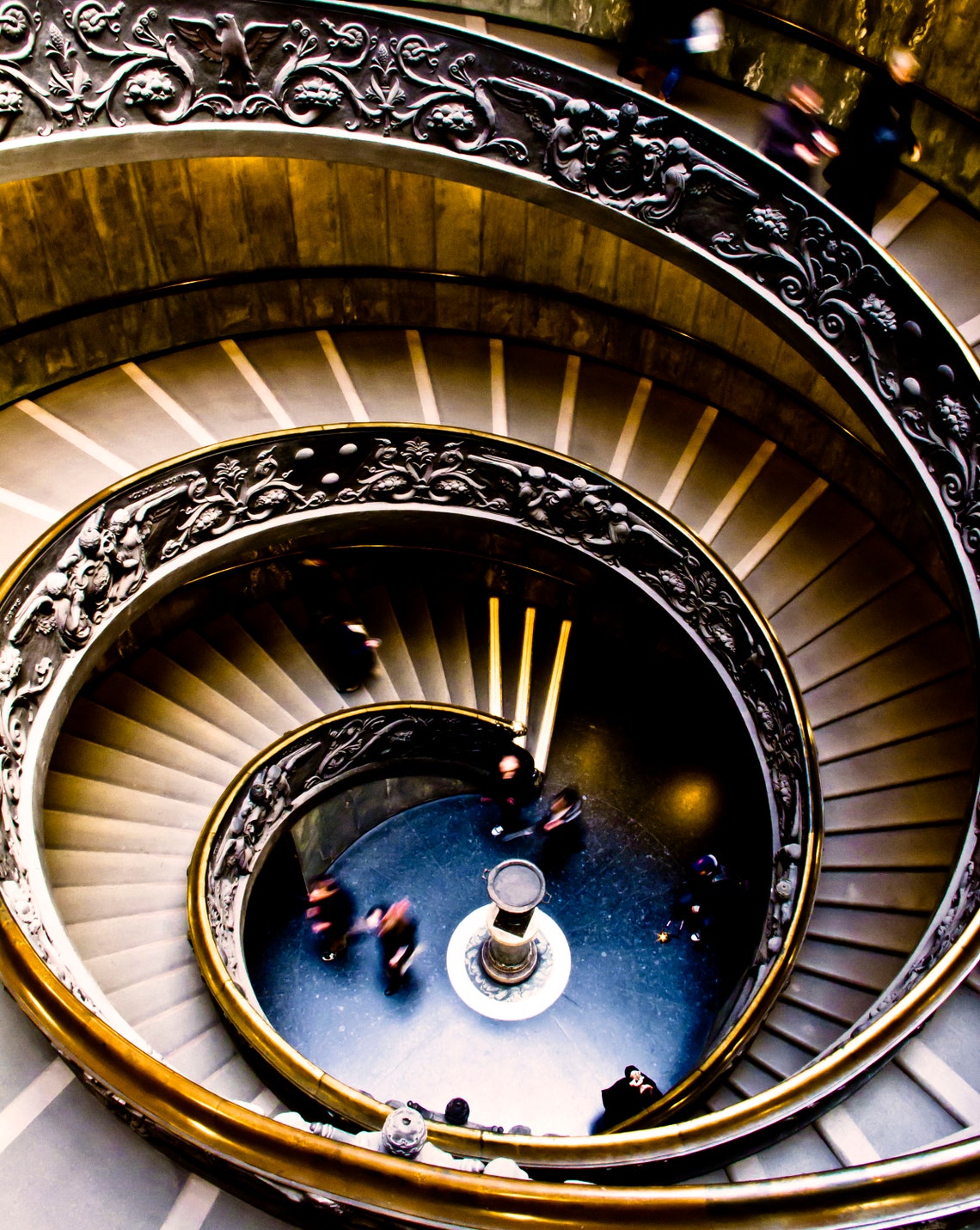 Bramante Staircase Rome Photo, Michelangelo Staircase Rome Photo ...