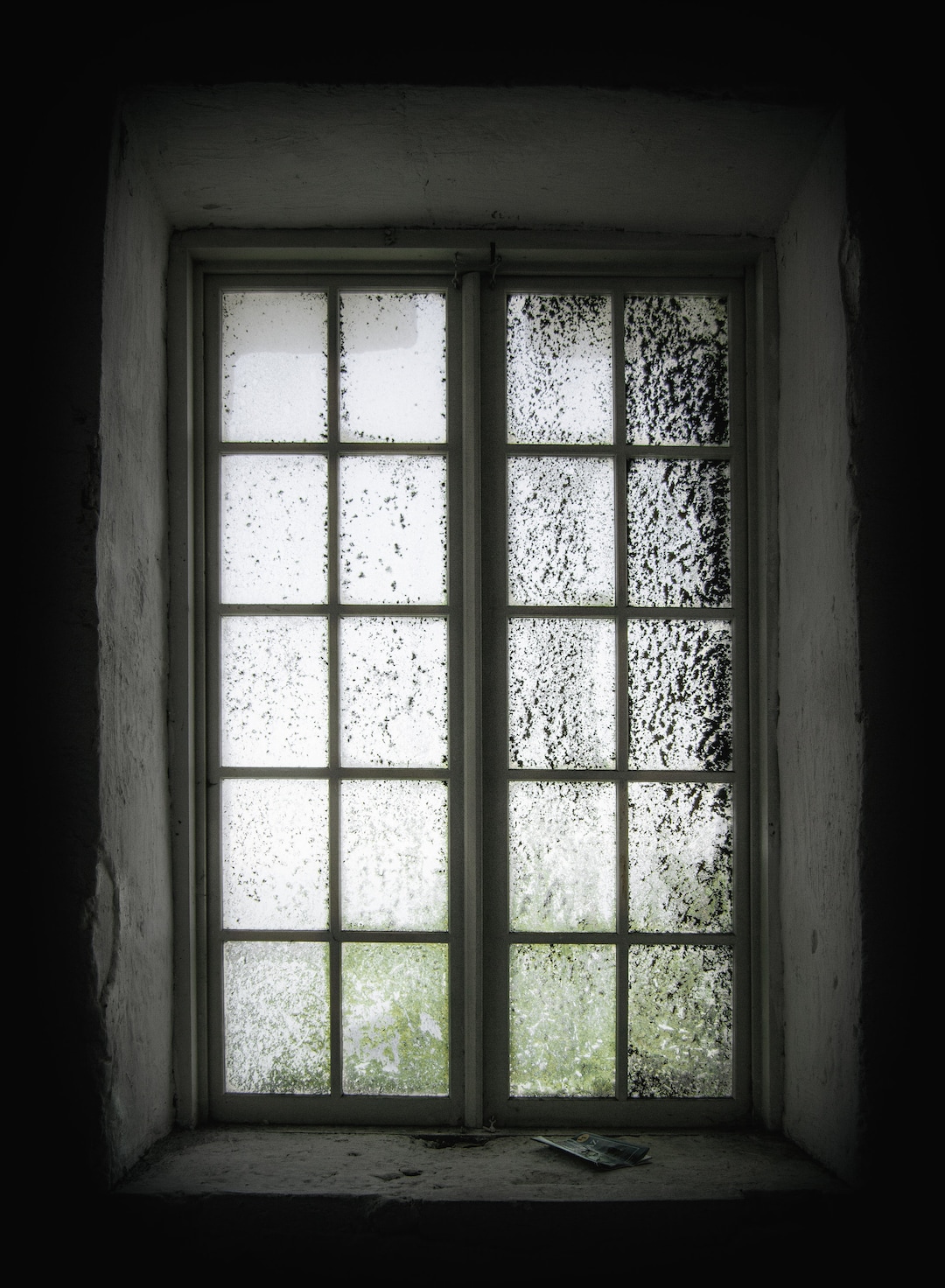 Old Gloomy Window Photo Print, Raindrops on Window Photo Print, Old ...