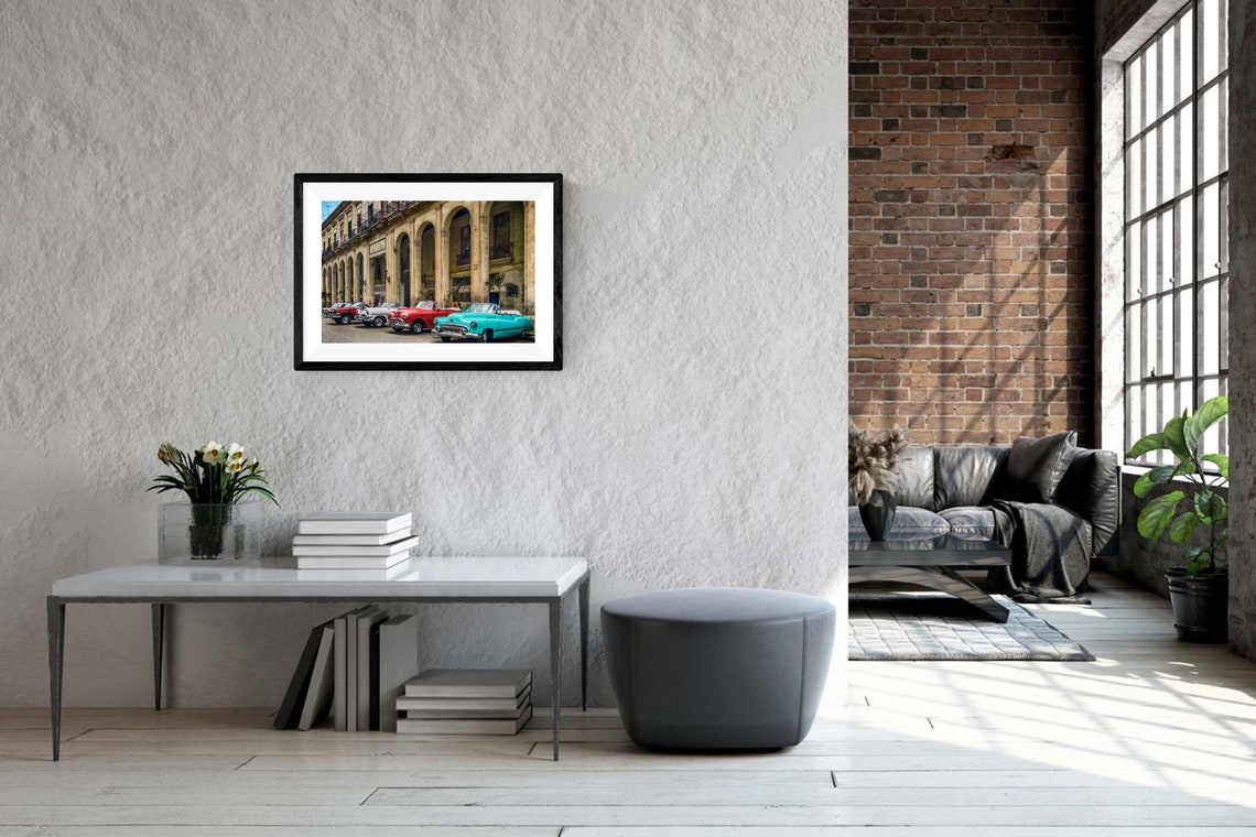 Car Show in Cuba, Car Show in Havana, Old Cars in Havana Photo Print ...