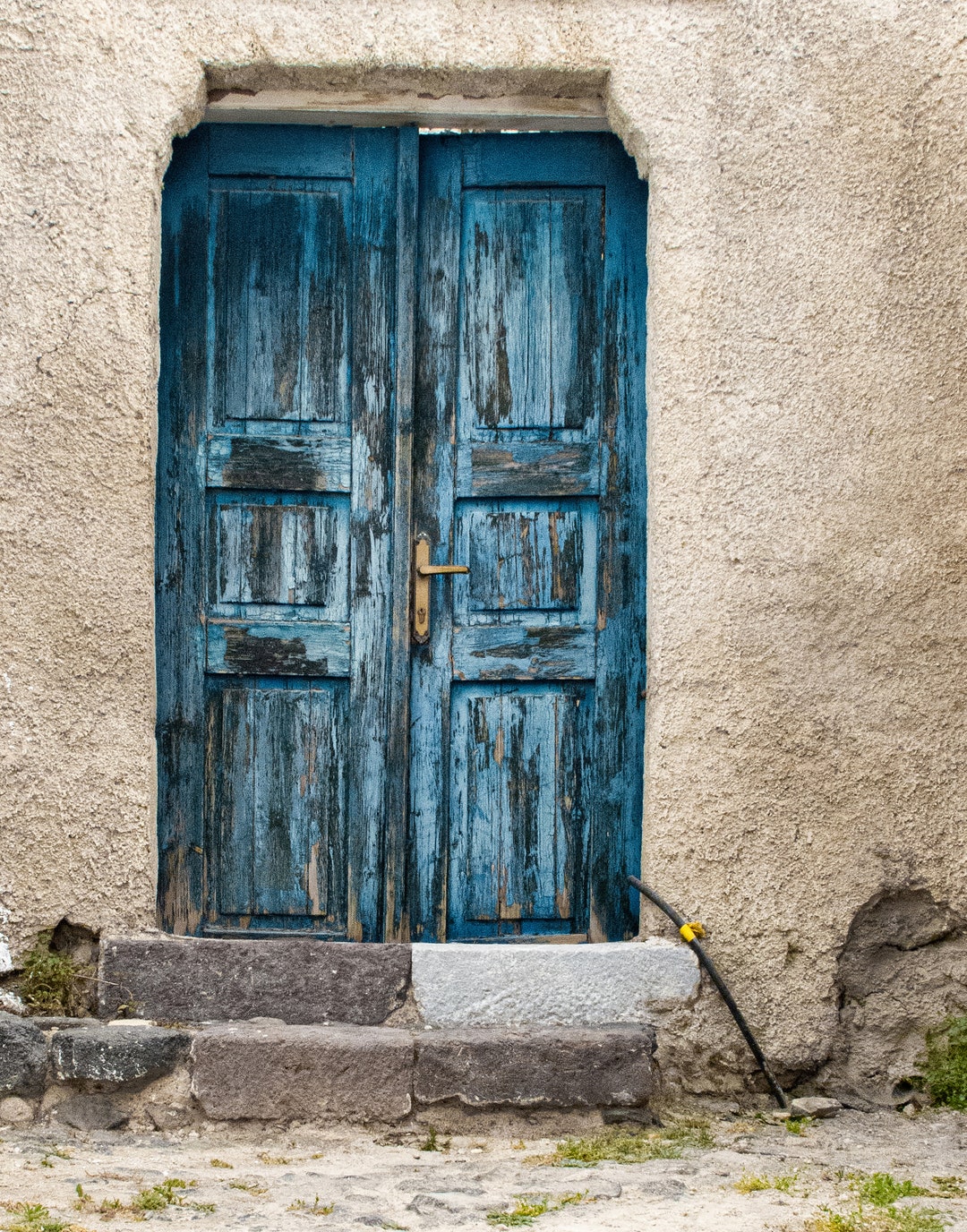 Old Blue Door Photo Print, Printable Art, Dilapidated Blue Door, Old ...