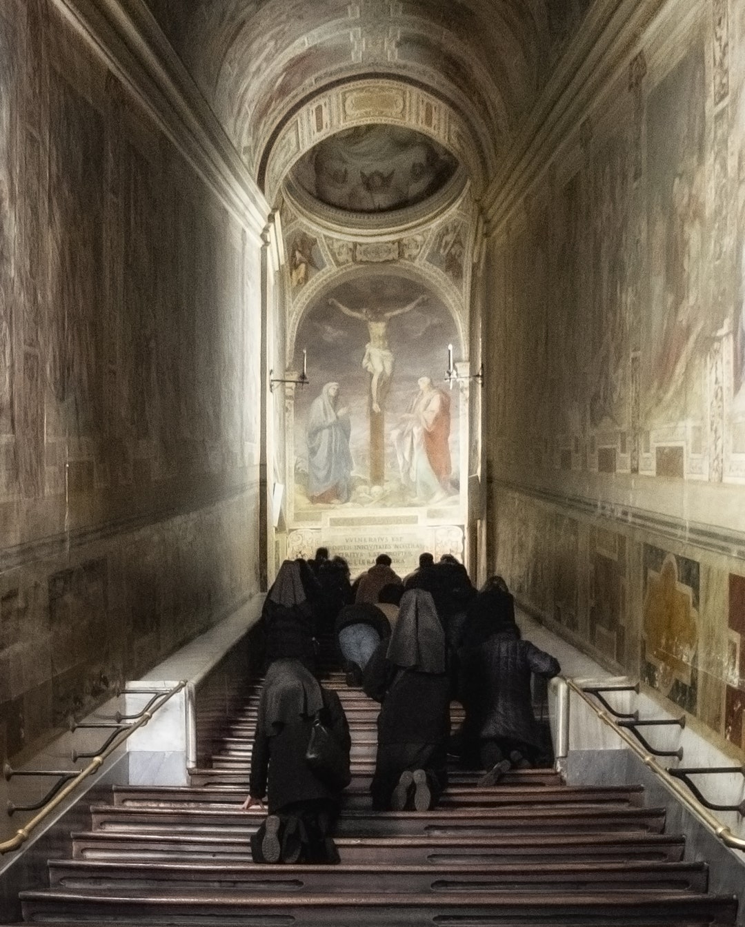 Holy Stairs Rome Photo Print, Photo of the Holy Stairs in Rome, Pontius ...