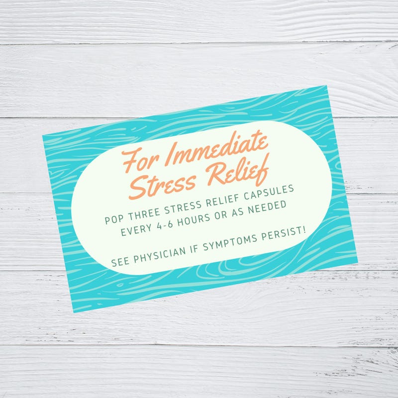 Stress Relief Stickers - Etsy