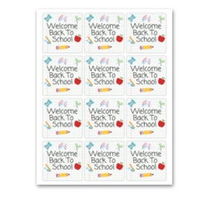 Welcome Back to School Tags | Back to School Gift Tags | Instant ...