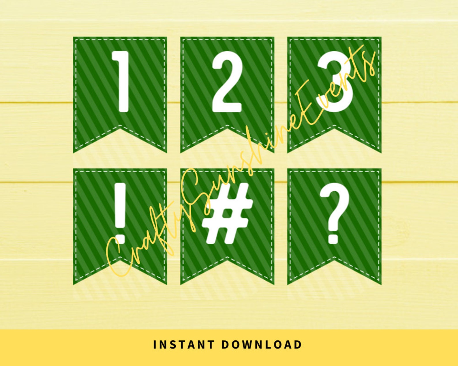 INSTANT DOWNLOAD Football Themed Banner 5x6 - Etsy