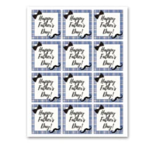 INSTANT DOWNLOAD Happy Father's Day Gift Tags 2.5x2.5 - Etsy