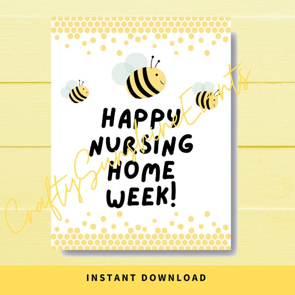 Nursing Home Week Flyer - Etsy