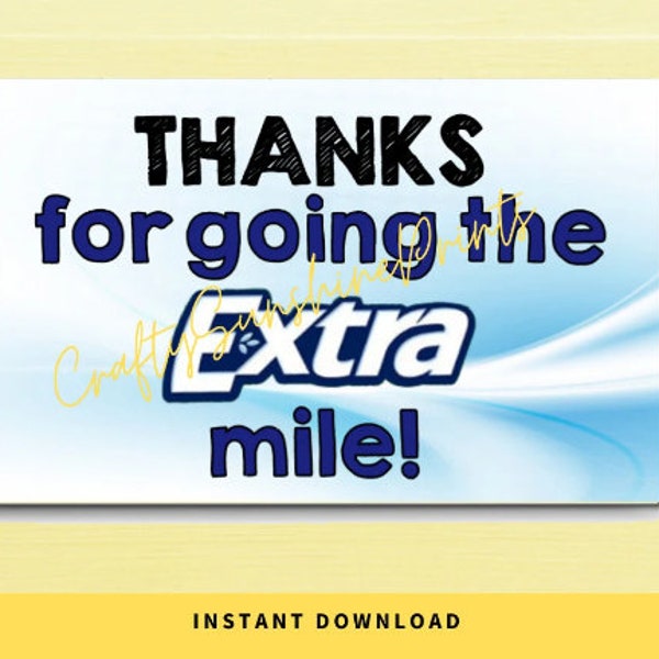 Go the Extra Mile - Etsy