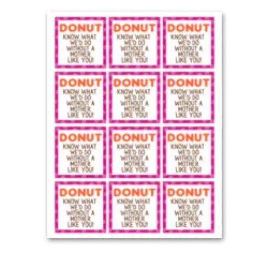 INSTANT DOWNLOAD Donut Know What We'd Do Without A Mother Like You ...