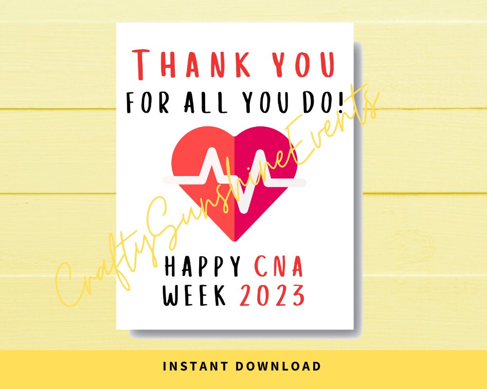 Cna Thank You