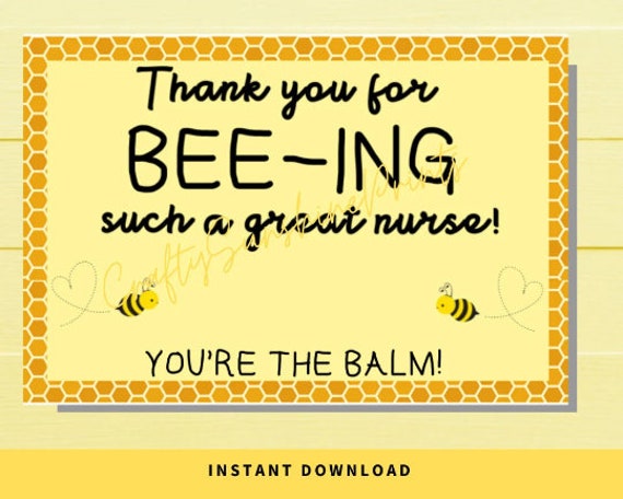 Papercraft Nurses Week Printable Stickers Labels INSTANT DOWNLOAD Thank ...
