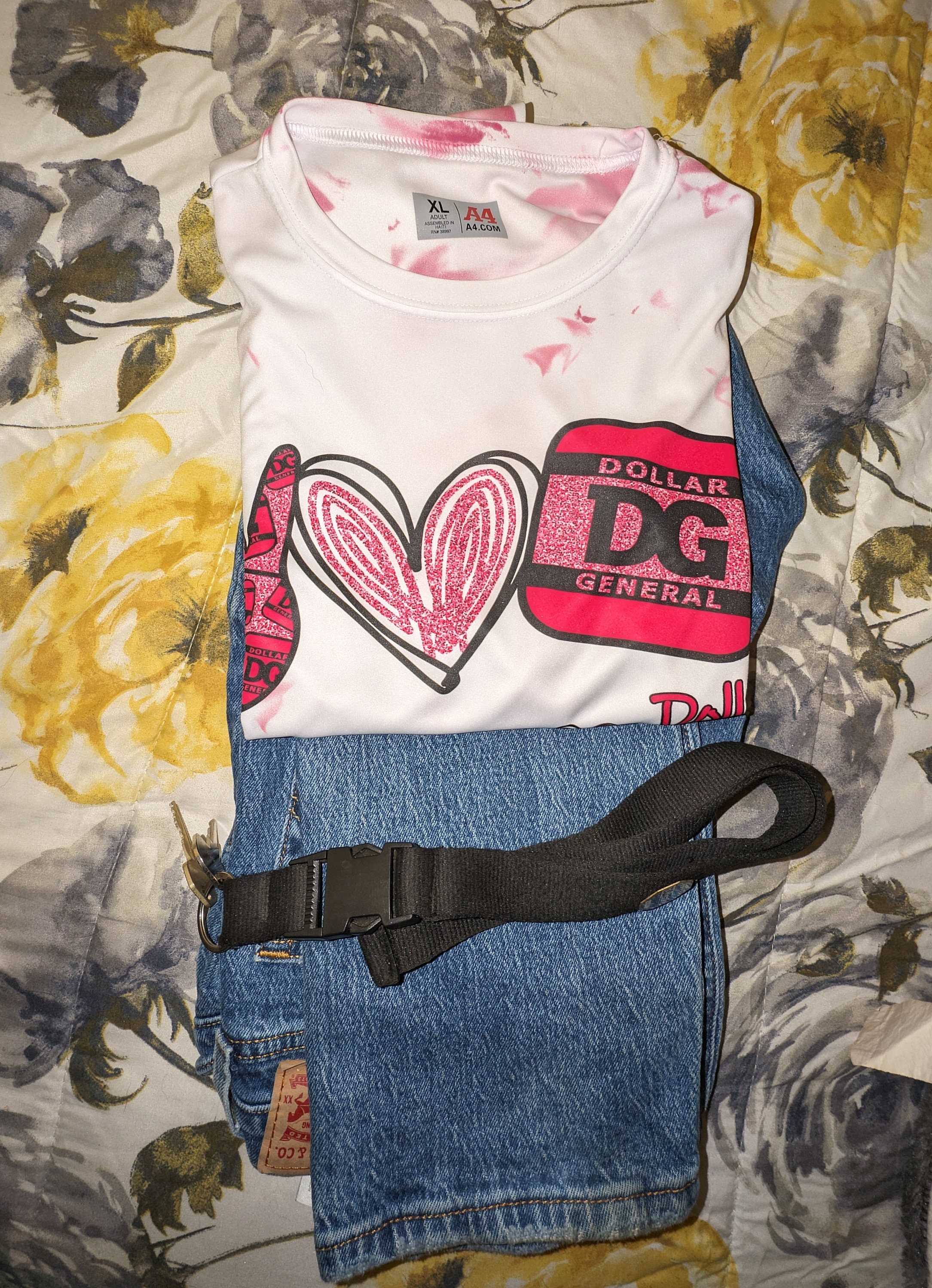 I Love Pink: DG Work Shirt - Etsy