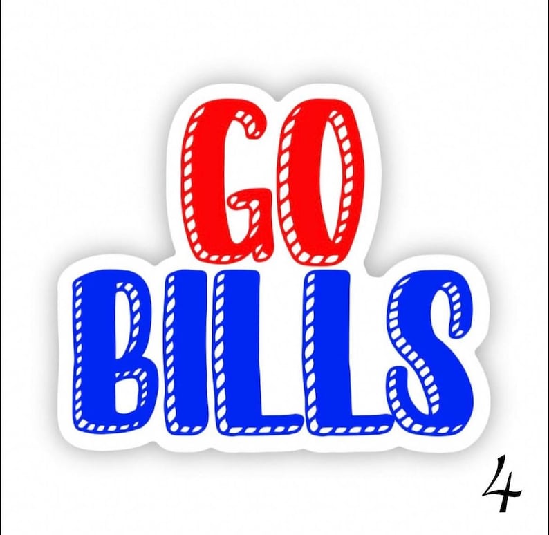 Buffalo Bills Stickers - Etsy