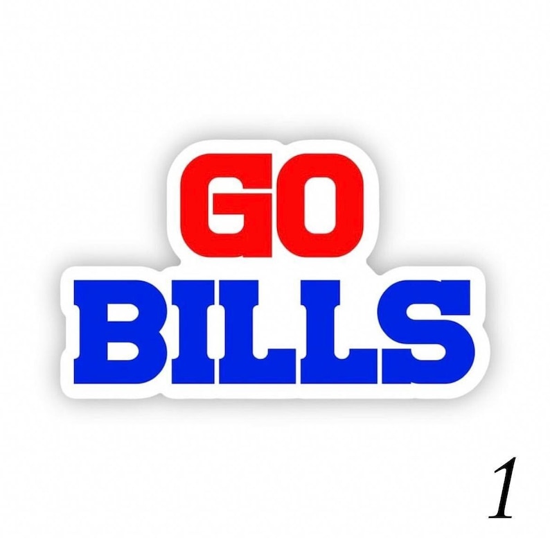 Buffalo Bills Stickers - Etsy