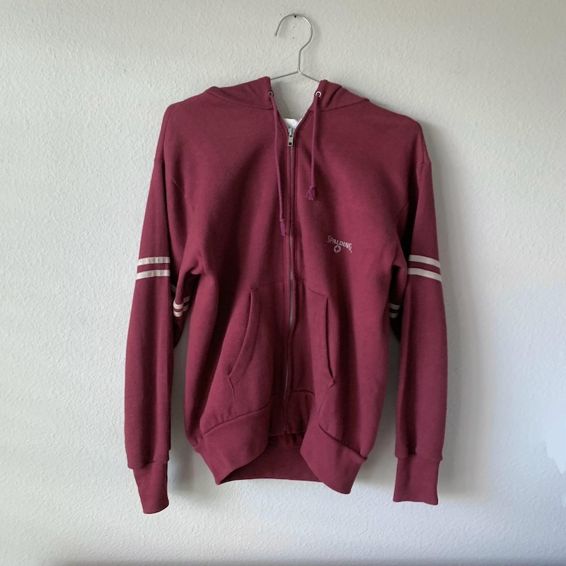 Burgundy Zip up Hoodies - Etsy