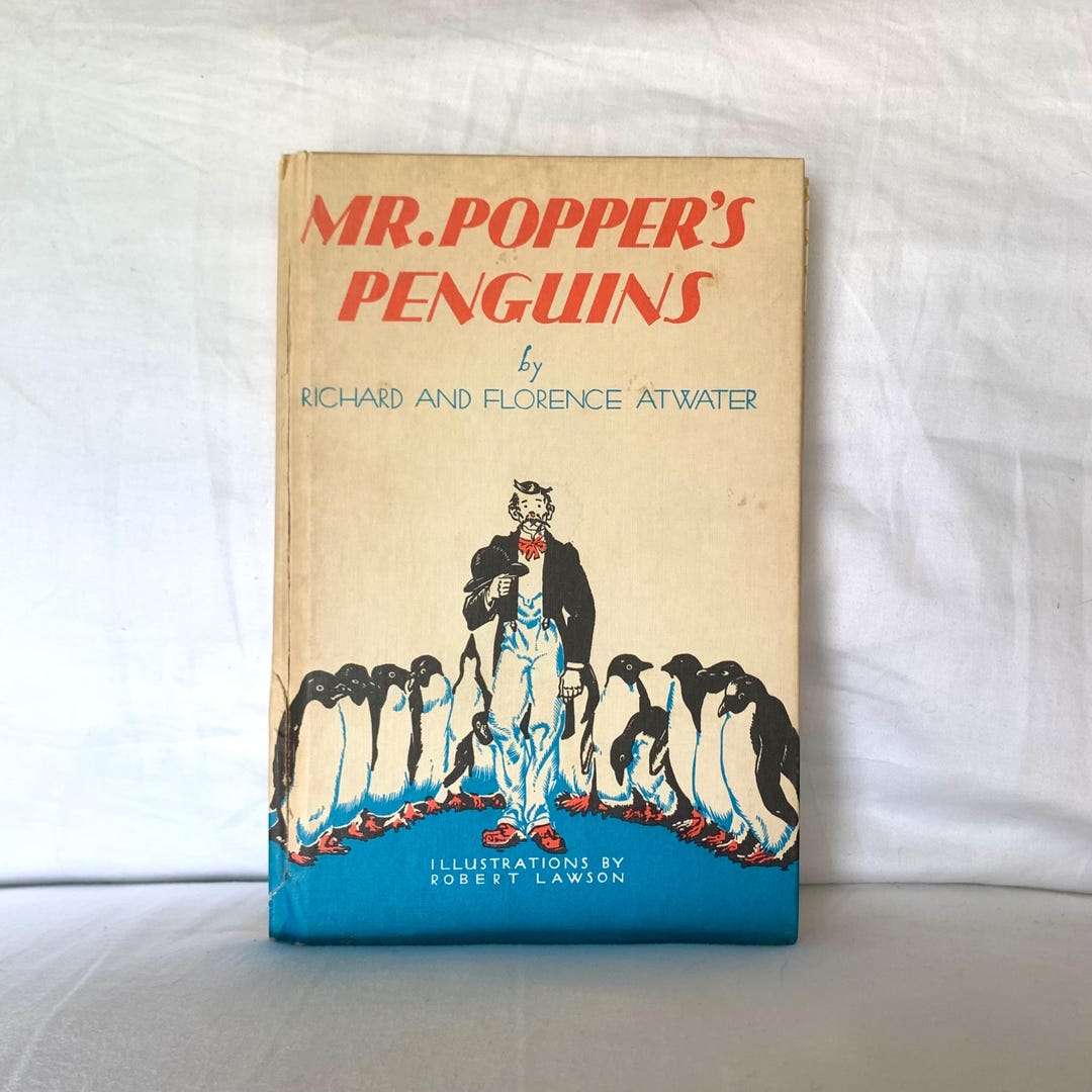 First Edition Mr. Poppers Penguins by Richard and Florence Atwater - Etsy