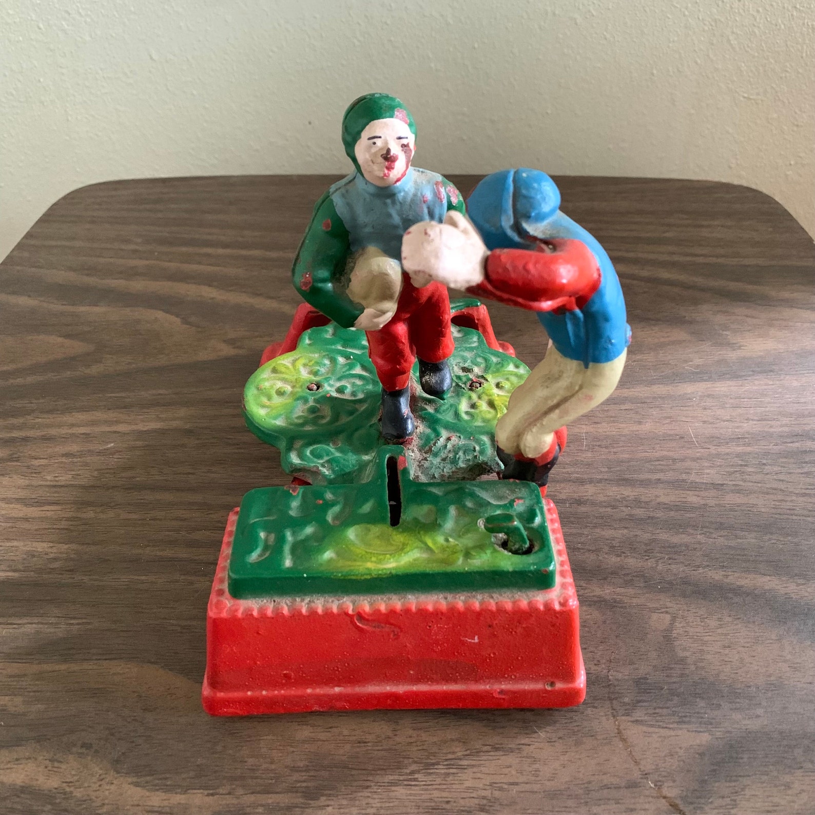 Rare Antique 1920s 1930s Depression Era Cast Iron Football Player Toy ...